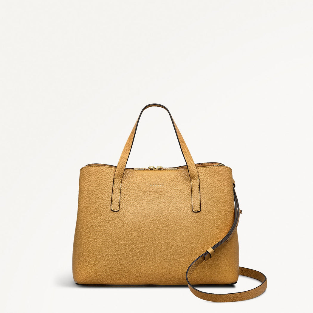 Pecan Medium Ziptop Grab Bag | Dukes Place AW25 | Radley London