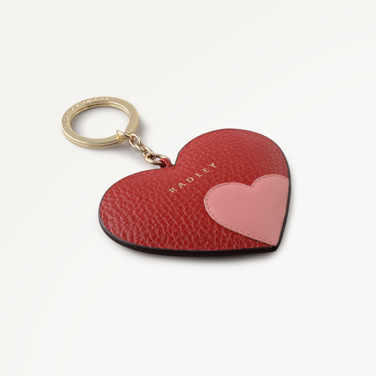 Claret Leather Keyring | My Love SS26 | Radley London
