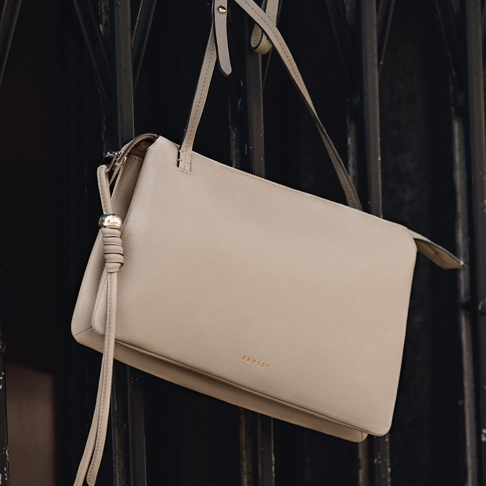 Porcini Medium Ziptop Cross Body Bag | The Romilly AW25 | Radley London